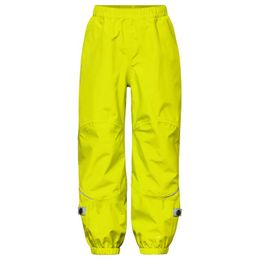 Vaude M&auml;dchen Vaude Regenhose &raquo;KIDS GRODY PANTS V&laquo; wasserdicht, winddicht, atmungsaktiv, mit reflektierenden Details gelb 122/128, N-Gr