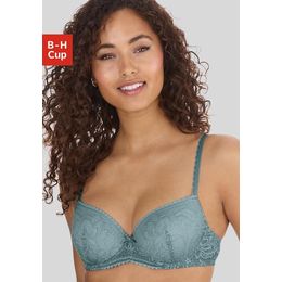 Lascana Schalen-BH 'Luciana' adriablau Gr. 80C. Mit B&uuml;gel
