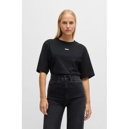 BOSS Orange Damen BOSS Orange T-Shirt &raquo;Enis Premium Damenmode&laquo; mit weiten &Auml;rmeln schwarz S (36)