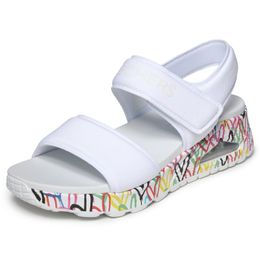 Skechers Damen Sandale &raquo;UNO&laquo; Sommerschuh, Strandschuh mit Skech-Air Luftkissensohle bunt 41