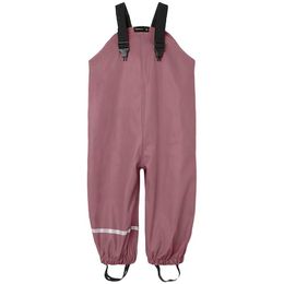 name it M&auml;dchen Regenhose &raquo;NKNDRY f&uuml;r M&auml;dchen mit reflektierenden Details&laquo; unifarben, basic, regular fit, Kunstfaser, Web rosa 152, N-Gr