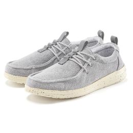John Devin Herren Sneaker &raquo;Slip-On-Sneaker&laquo; Sneaker, Freizeitschuh, Halbschuh, Slipper VEGAN grau 43
