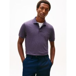Tommy Hilfiger Herren Poloshirt &raquo;LIQUID COTTON REGULAR SEASONAL&laquo; mit Logostickerei lila L
