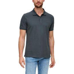s.Oliver Herren s.Oliver Poloshirt mit Logostickerei grau XXL