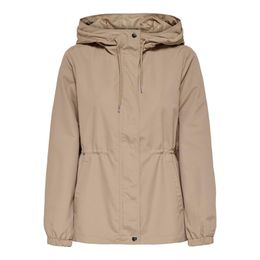 Only Damen Only Parka &raquo;ONLASTA LIFE STRING PARKA OTW&laquo; mit Kapuze Kunstfaser beige XL
