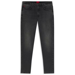 Hugo Herren Hugo Slim-fit-Jeans &raquo;Hugo 734&laquo; aus Stretch-Denim, extra schmal schwarz 31, L&auml;nge 32