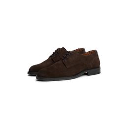 Tommy Hilfiger Herren Schn&uuml;rschuh &raquo;CORPORATE DRESSY SUEDE SHOE&laquo; Businessschuh in eleganter Optik braun 48