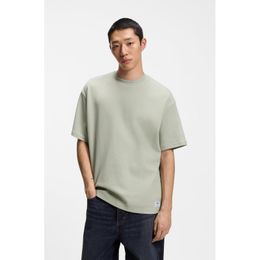 Hugo Herren Hugo T-Shirt &raquo;Nuwaffle&laquo; Rundhalsausschnitt, Regular Fit, dezentes Waffelmuster XXL