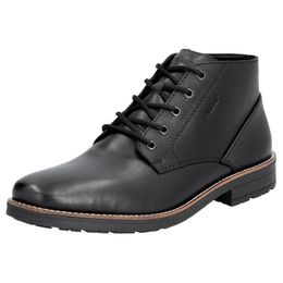 Rieker Herren Schn&uuml;rstiefelette , Schn&uuml;rboots, Business-Schn&uuml;rer, Stiefelette mit weicher Decksohle schwarz 41