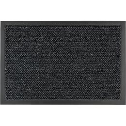 Astra L&auml;ufer &raquo;Graphit 635&laquo; rechteckig 8 mm H&ouml;he In -und Outdoor geeignet grau Kunstfaser B : 90cm 1 Stk., 8mm, L: 150cm