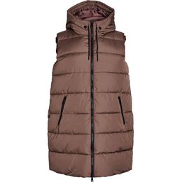 ZIZZI Vest 'Carylie' female size XXXL/4XL Brown
