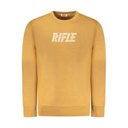 Rifle Marrone Baumwolle Herren Sweatshirt