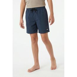 Quiksilver Jungen Badeshorts &raquo;EVERYDAY VOLLEY YTH 14&laquo; f&uuml;r Kinder und Jugendliche, unifarbenes Design, mit Badge blau 16 (170/176), N-Gr