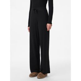 Pieces Damen Pieces Jerseyhose &raquo;PCLAYA MW WIDE PANTS JRS NOOS&laquo; Materialmix, regular fit M (38), N-Gr