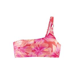 s.Oliver Bustier-Bikini-Top 'Jayce' orange Gr. 44 Cup C/D. Mit Zierring. Ohne B&uuml;gel. Nachhaltig.
