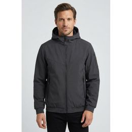 Icepeak Herren Softshelljacke &raquo;MANGHAM&laquo; wasserabweisendes Obermaterial, atmungsaktiv, Wassers&auml;ule 10000 grau 56