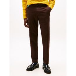 Tommy Hilfiger Herren Chinohose &raquo;HARLEM ESSENTIAL&laquo; Tapered Leg, Basic, schlichtes Design braun 34, L&auml;nge 32