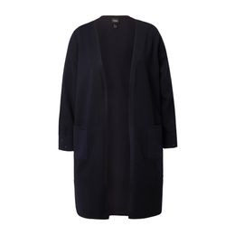 Ulla Popken Knit Cardigan female size M/L marine blue