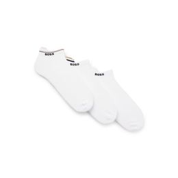 BOSS Herren BOSS Sneakersocken &raquo;3P AS Iconic CC&laquo; 3 Paar tlg. wei&szlig; 39-42