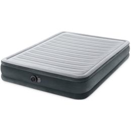 Intex Luftbett &raquo;DuraBeam ComfortPlushMidRise mit 220V Pumpe&laquo; grau B/H/L: 152cm x 33cm x 203cm Luftbett