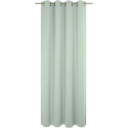WIRTH Vorhang &raquo;Berwick&laquo; &Ouml;sen 1 Stk. tlg. gr&uuml;n Jacquard, Baumwolle, Polyester 245cm, &Ouml;sen, 132cm