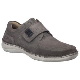 Josef Seibel Herren Klettschuh &raquo;New Anvers 83&laquo; Slipper, Komfortschuh in extraweiter Form grau 40