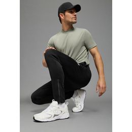 OCEAN SPORTSWEAR Herren Funktionsshirt &raquo;atmungsaktiv, quick dry&laquo; schmal geschnitten, Kurzarm, schnell trocknend, unifarben gr&uuml;n L (52/54)