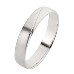 Firetti Unisex Trauring &raquo;Schmuck Geschenk Gold Hochzeit Ehering Trauring "LIEBE"&laquo; Made in Germany, wahlweise mit oder ohne Brillant wei&szlig; 16.5, ohne 
