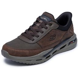Skechers Herren Slip-On Sneaker &raquo;ARCH FIT ORVAN&laquo; Schn&uuml;rschuh, Trainingsschuh mit Glide Step braun 42