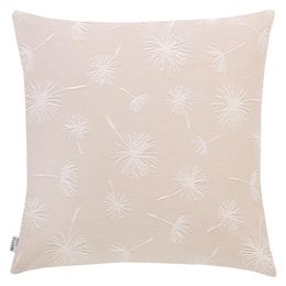 Neutex for you! Dekokissen &raquo;Fresh&laquo; Kissenh&uuml;lle ohne F&uuml;llung, 1 St&uuml;ck beige Baumwolle, Polyester B/L: 48cm x 48cm, 1 Stk.