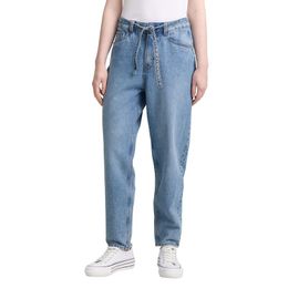 Tom Tailor Denim Damen Tom Tailor Denim Skinny-fit-Jeans im Five-Pocket Style blau XXL (44), N-Gr