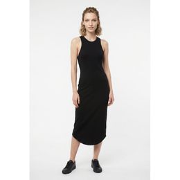 Replay Damen Jerseykleid in gerippter Struktur, figurbetont schwarz XS, N-Gr