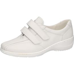 Waldl&auml;ufer Waldl&auml;ufer Damen Klettschuh &raquo;KYA&laquo; Slipper, Bequemschuh in Komfortweite H (= sehr weit) wei&szlig; 4 (37)