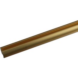 Liedeco Gardinenstange &raquo;Power&laquo; &Oslash; 20 mm 1 l&auml;ufig-l&auml;ufig Fixma&szlig; braun Aluminium B/L: 120cm &Oslash; 20mm, 1 l&auml;ufig