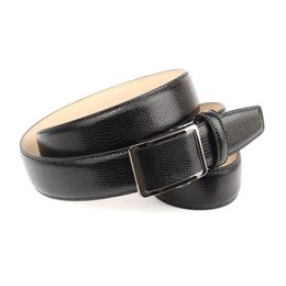 Anthoni Crown Herren Lederg&uuml;rtel schwarz 115