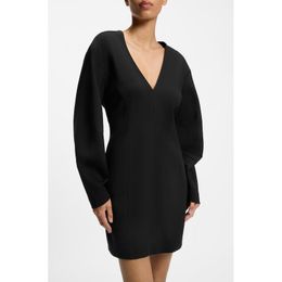 BOSS Orange Damen BOSS Orange Cocktailkleid &raquo;Dalerina Premium Damenmode&laquo; aus Punto-Milano-Stoff, V-Ausschnitt 36, N-Gr
