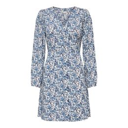 Only Damen Only Druckkleid &raquo;ONLEVIDA L/S SHORT DRESS WVN NOOS&laquo; L, N-Gr