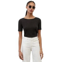 Marc O'Polo Marc O'polo Damen Marc O'Polo T-Shirt &raquo;T-shirt, short-sleeve, boat-neck&laquo; schwarz XL