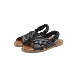 Lascana Sandale 'Sandalette, Sommerschuh, offener Schuh, Pantolette' schwarz Gr. 36 f&uuml;r Damen
