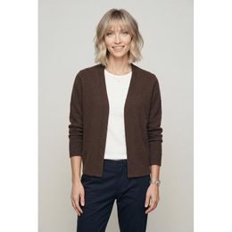 Richroyal Damen RICHROYAL Cardigan &raquo;2409 Cozy Card rec&laquo; braun S