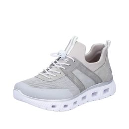 Rieker Sport Damen RIEKER Sport Slip-On Sneaker Sportschuh, Halbschuh, Freizeitschuh in veganer Verarbeitung grau 38