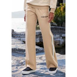 H.I.S. H.I.S Damen Loungehose aus weicher Sweatware mit Seitenstreifen, Loungewear 36/38, N-Gr