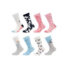 Camano Herren Socken 8 Paar, verschiedene Designs, Mutlipack 27-30