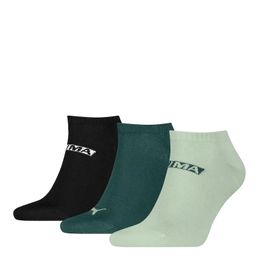 Puma Herren Puma Sneakersocken &raquo;Puma UNISEX LOGO STACKING SNEAKER&laquo; 3 Paar bunt 43-46