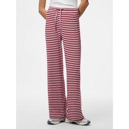 Pieces Damen Pieces Jerseyhose &raquo;PCLAYA MW WIDE PANTS JRS NOOS&laquo; Materialmix, regular fit S (36), N-Gr
