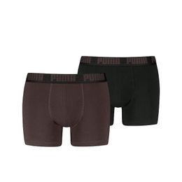 Puma Herren Puma Boxershorts &raquo;Puma MEN EVERYDAY BASIC BOXERS 2P&laquo; braun M