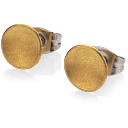 Ohrstecker Flussgold
