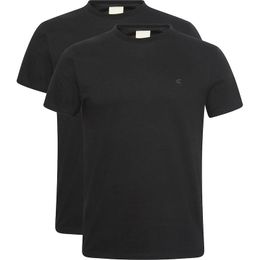 Calvin Klein Herren T-Shirt &raquo;2 Pack SS STRETCH COTTON SLIM TEE&laquo; Packung, 2 Stk. Rundhalsausschnitt, slim fit schwarz XXL