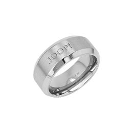 JOOP! Herren JOOP! Fingerring silber 64, Edelstahl, 10mm