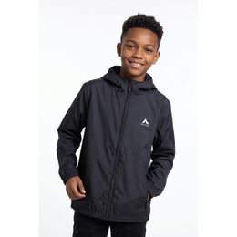 McKINLEY Jungen McKINLEY Regenjacke &raquo;KI.-REGENJACKE KEREOL III J&laquo; f&uuml;r Kinder, sportlicher Stil, mit AQUAMAX-Technologie, atmungsaktiv schwarz 104